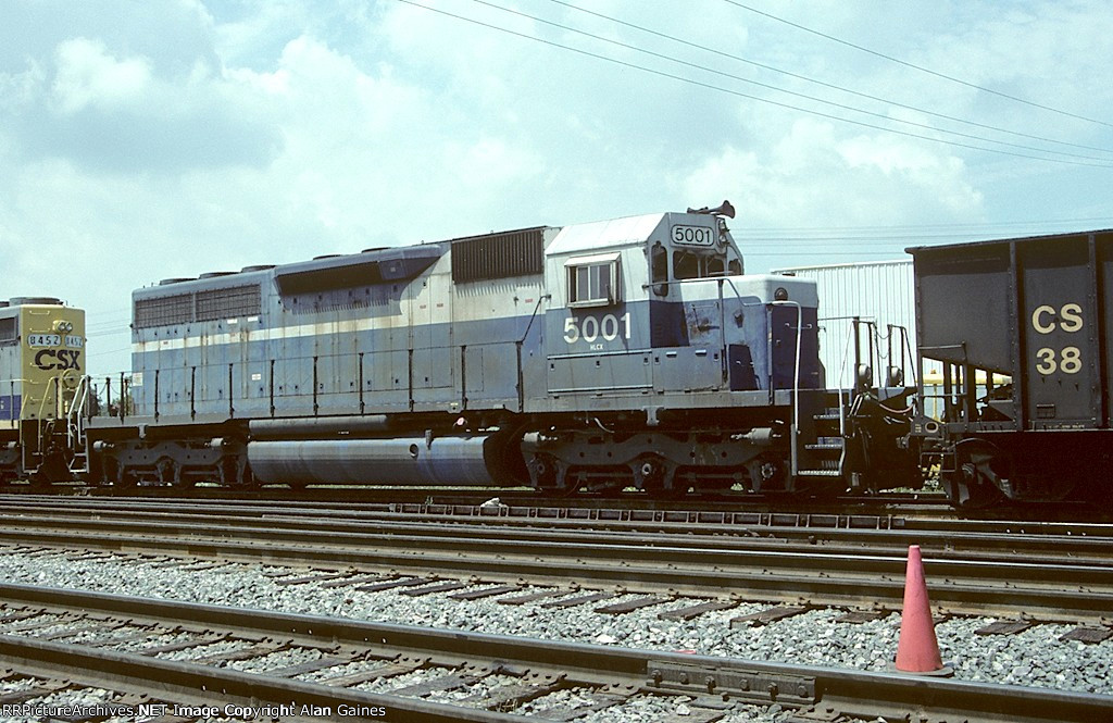 HLCX SD40 5001